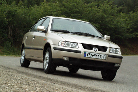 Iran Khodro Samand technical specifications and fuel economy